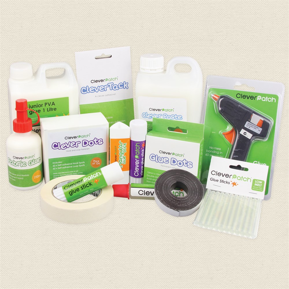 Mega Adhesives Bumper Pack | CleverPatch Glue | CleverPatch - Art ...
