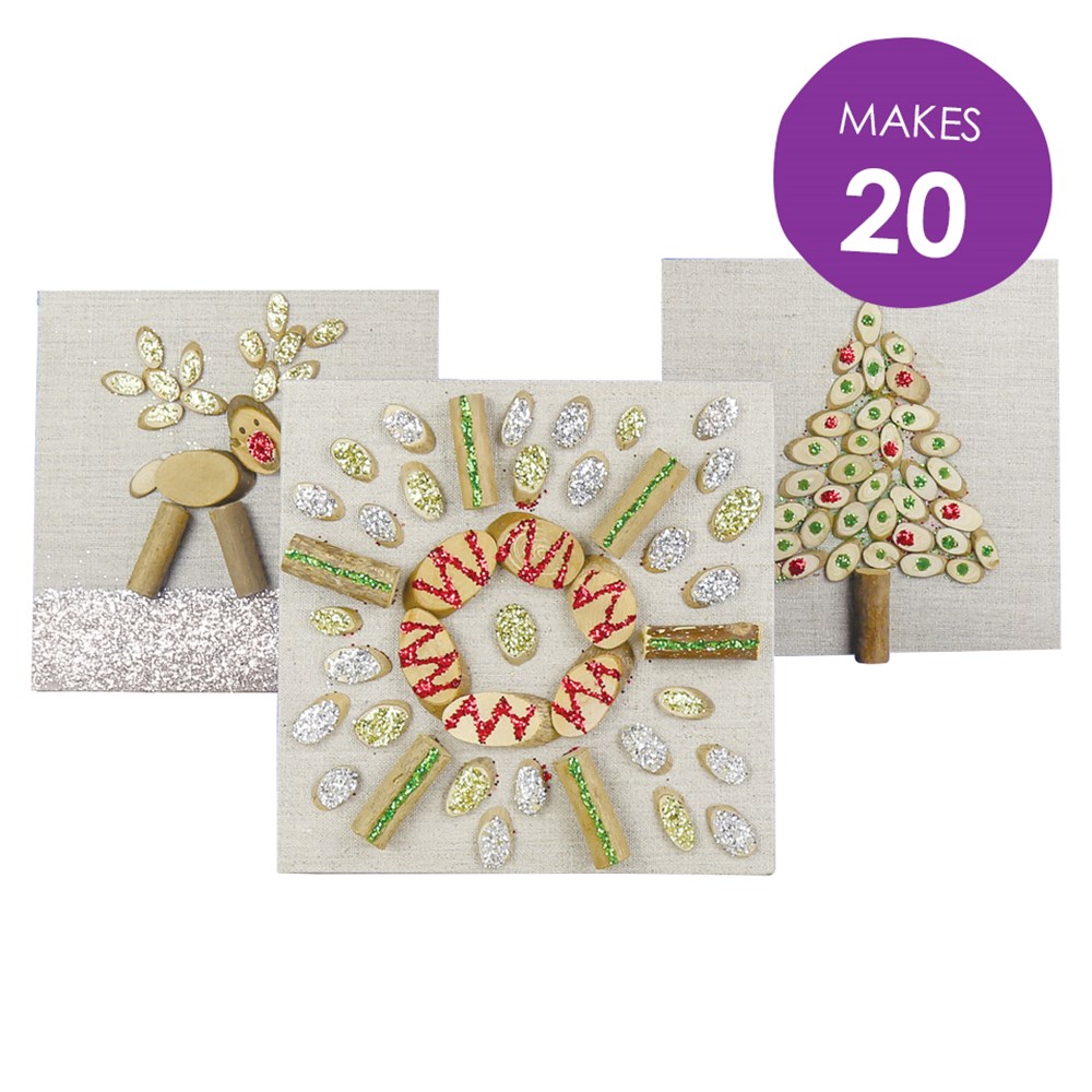 Natural Christmas Canvas Activity Pack | Activity & Bumper Packs ...