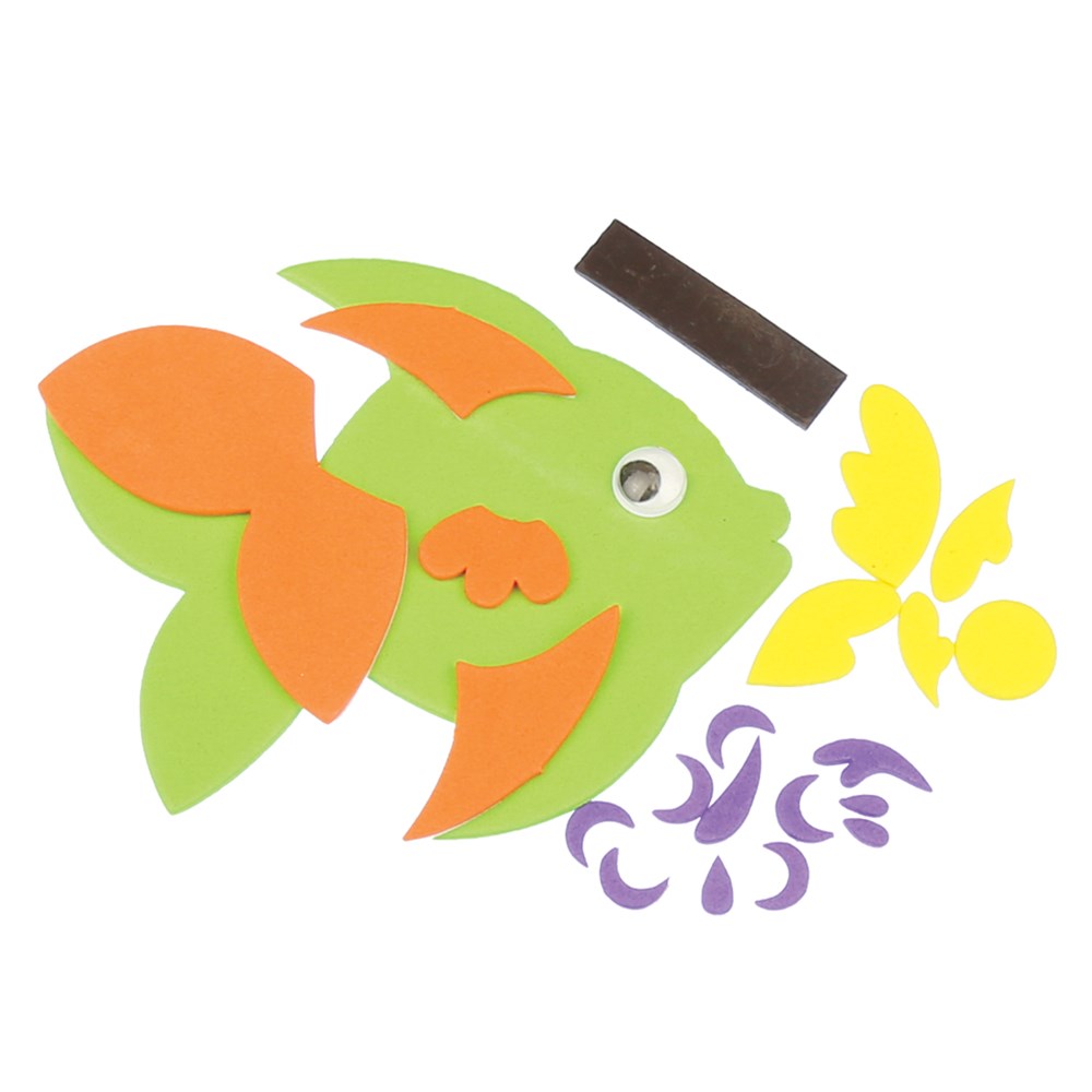 Funky Fish CleverKit | Foam | CleverPatch - Art & Craft Supplies
