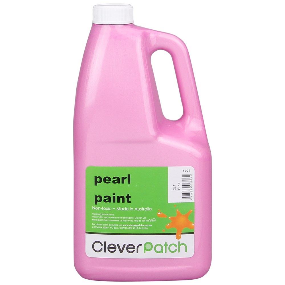 CleverPatch Pearl Paint - Pink - 2 Litre | Paint & Accessories ...