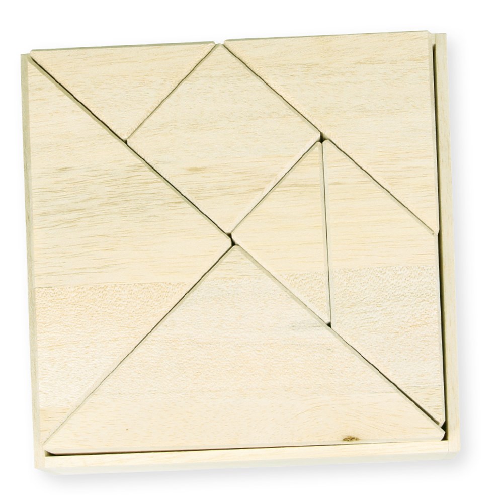Balsa Tangram Kit | Balsa Wood | CleverPatch - Art & Craft Supplies