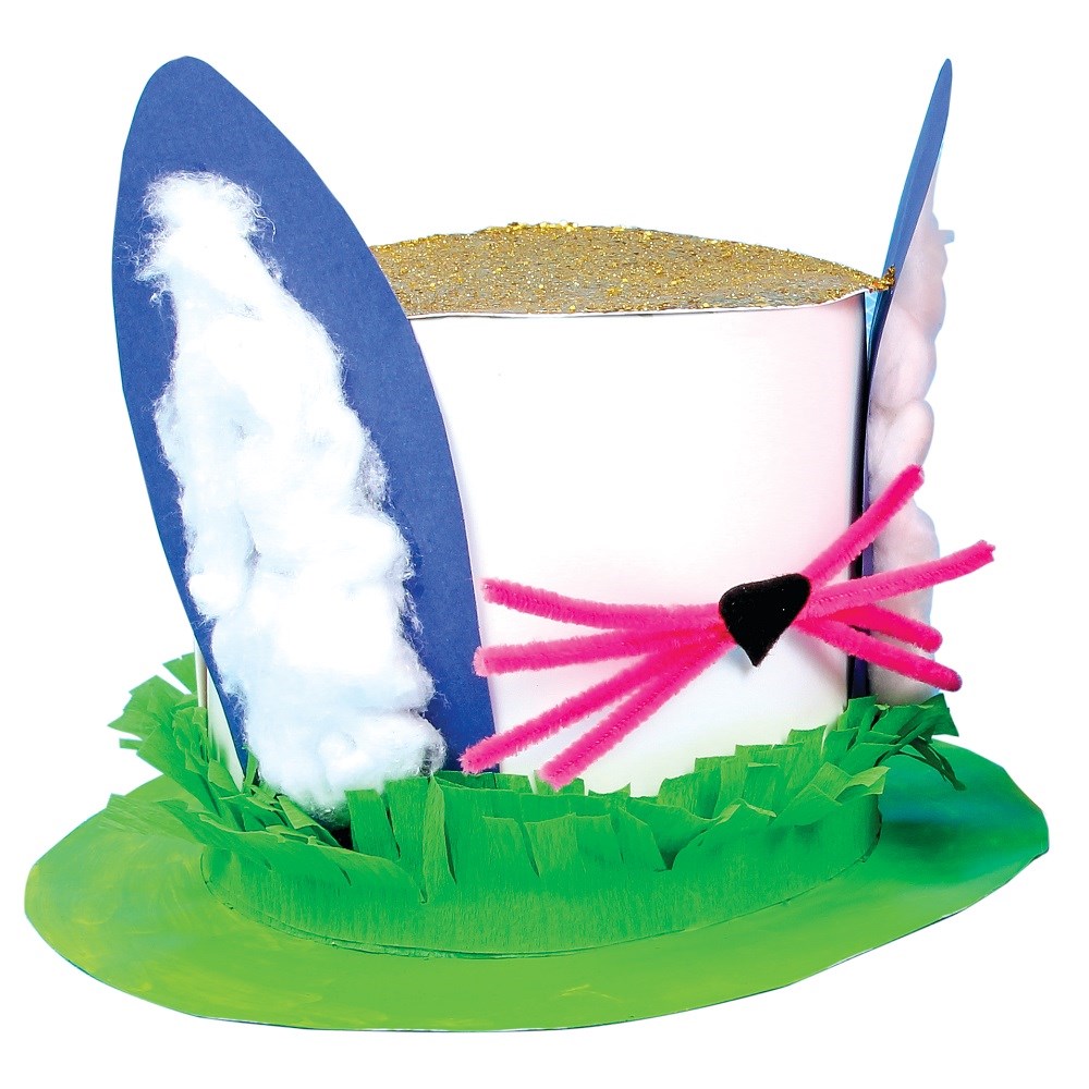 Cardboard Top Hat White Pack Of 20 Paper Card CleverPatch 