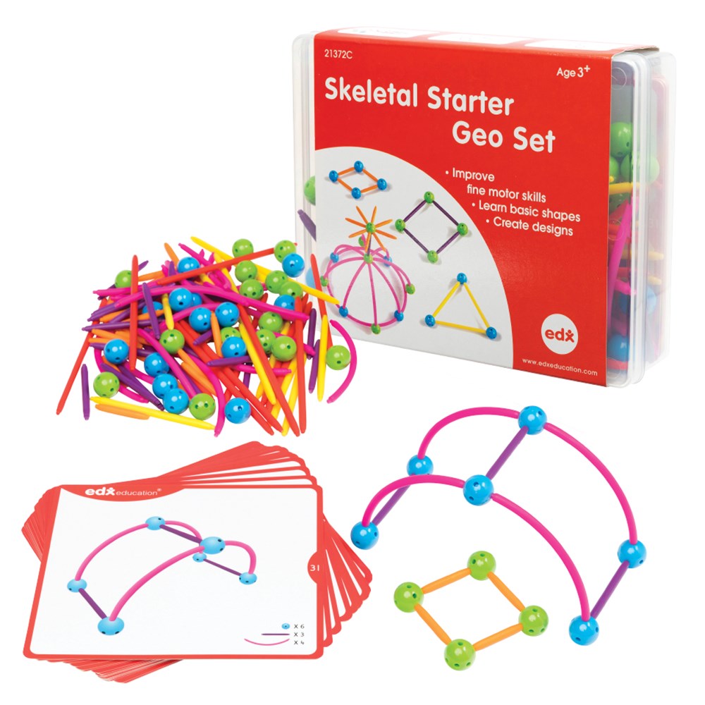 Skeletal Starter Geo Set | CleverPatch - Art & Craft Supplies