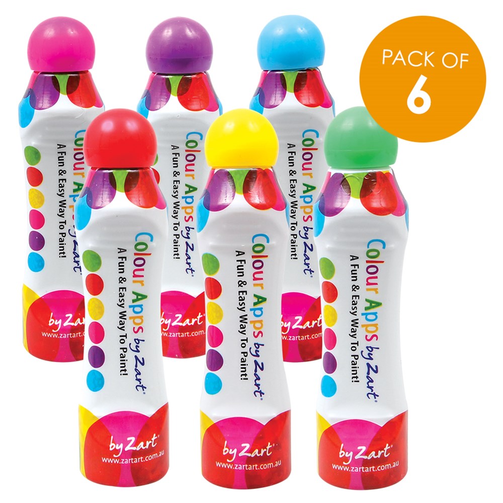 Colour Apps - Pack of 6 - Easy Painters | CleverPatch - Art & Craft ...