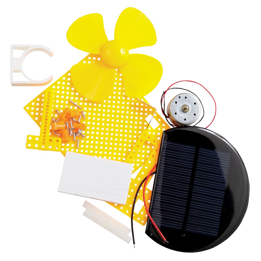 Solar Powered Fan | CleverPatch - Art & Craft Supplies