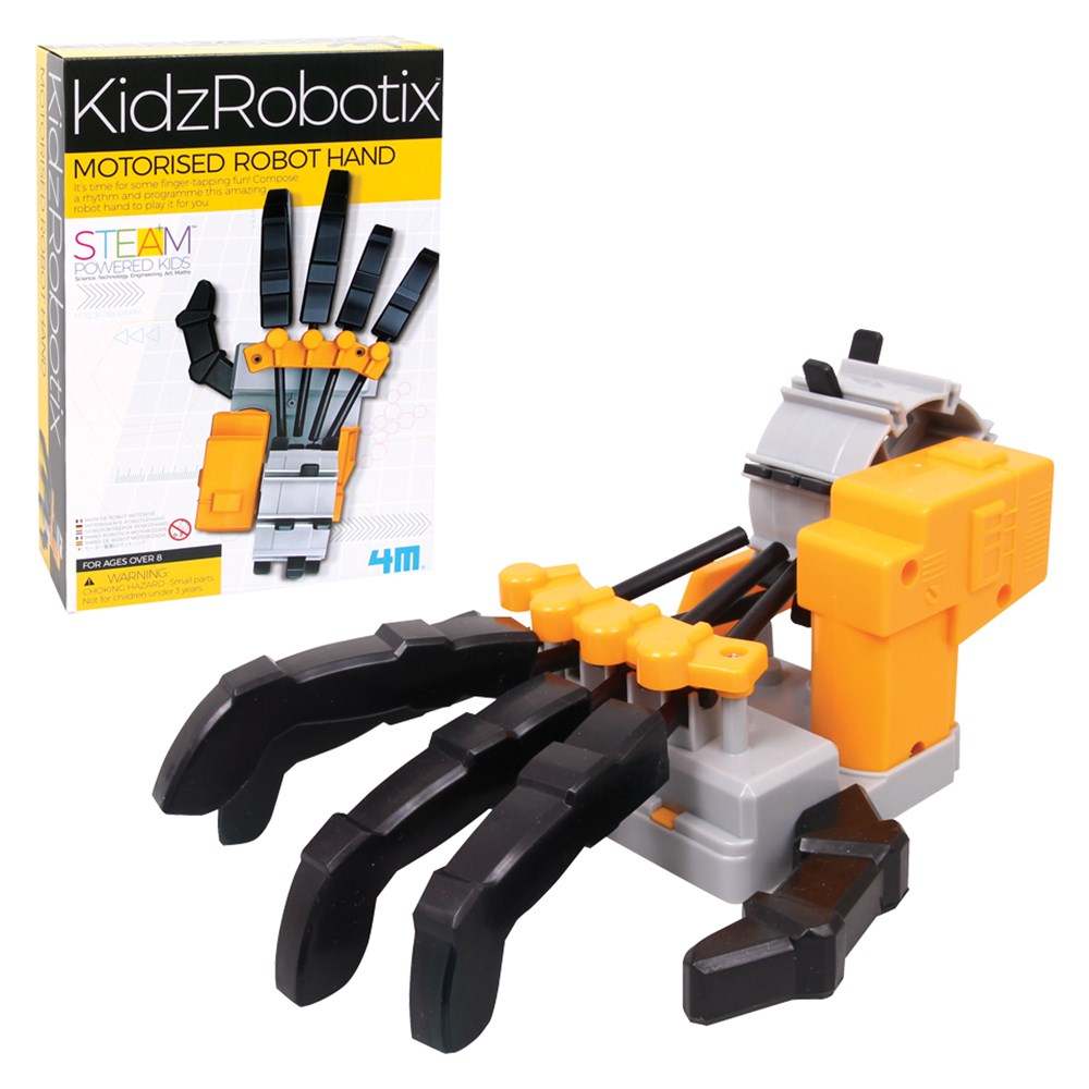 Motorised Robot Hand - Each | CleverPatch - Art & Craft Supplies