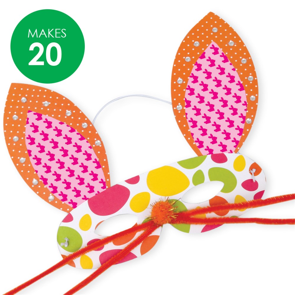 Easter Bunny Masks Group Pack - CleverPatch | CleverPatch - Art & Craft ...