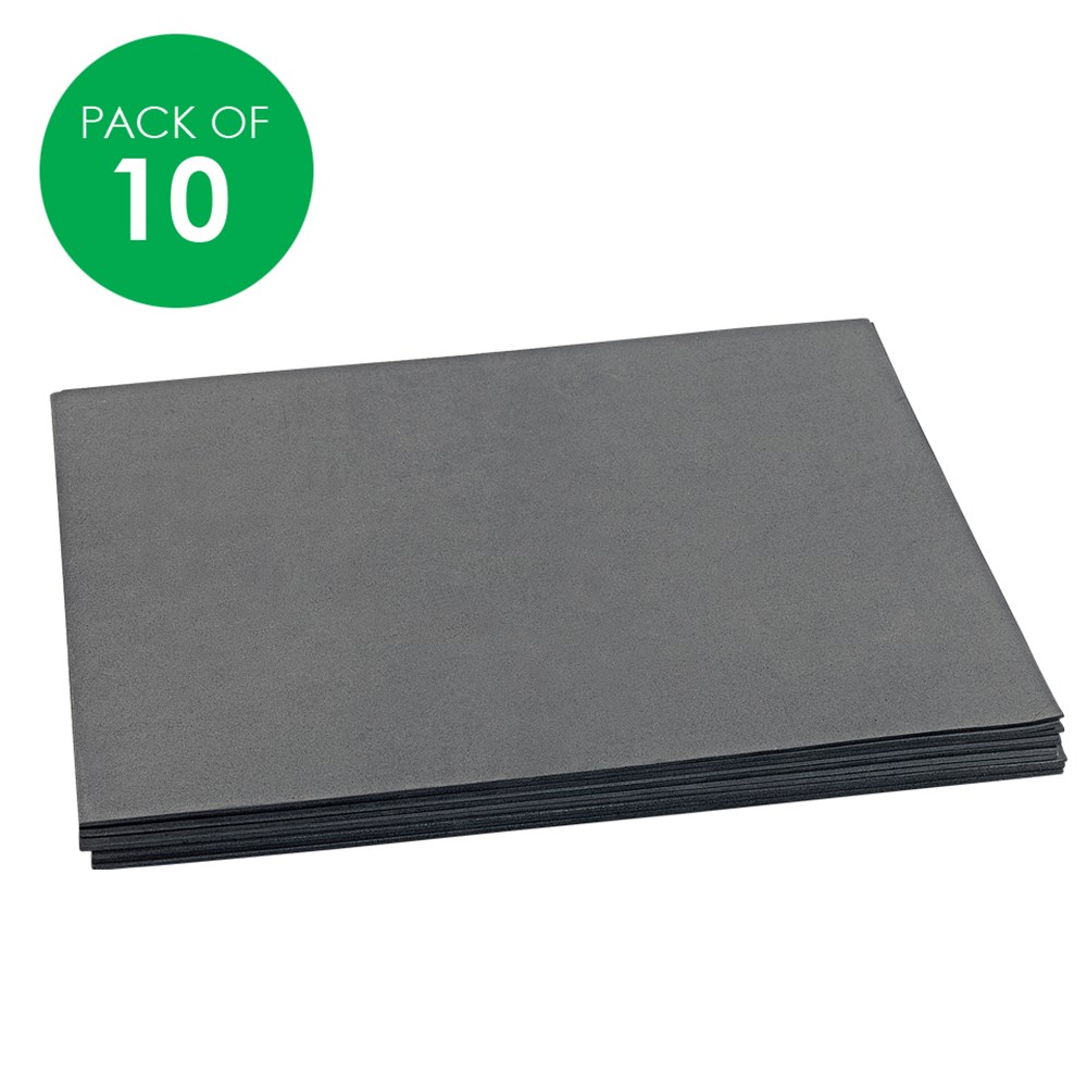 Foam Sheets - Black - Pack of 10 - CleverPatch | CleverPatch - Art ...