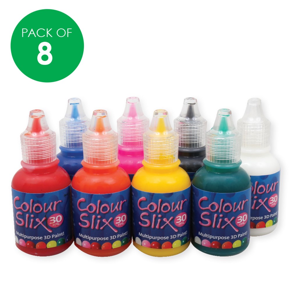 Colour Slix - Assorted - Pack of 8 - CleverPatch | CleverPatch - Art ...