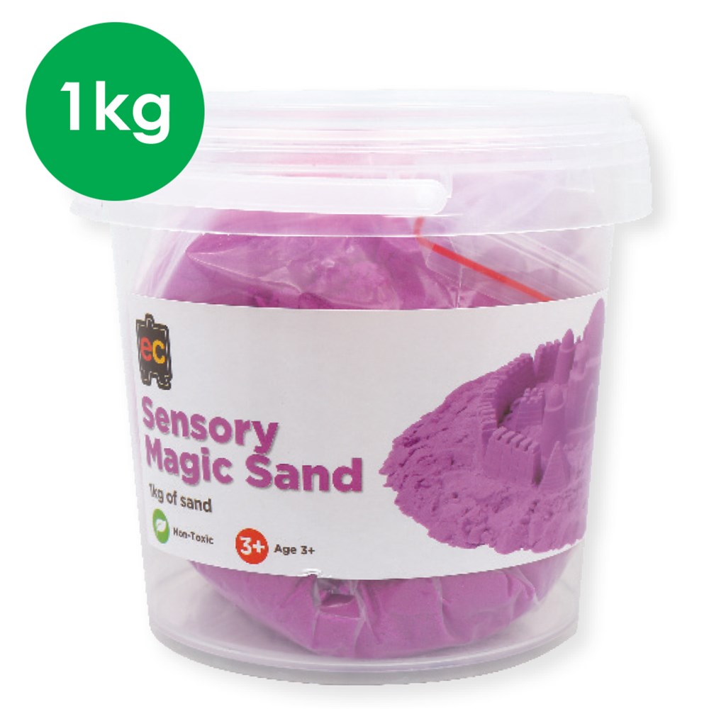 EC Sensory Magic Sand - Purple - 1kg - CleverPatch | CleverPatch - Art ...