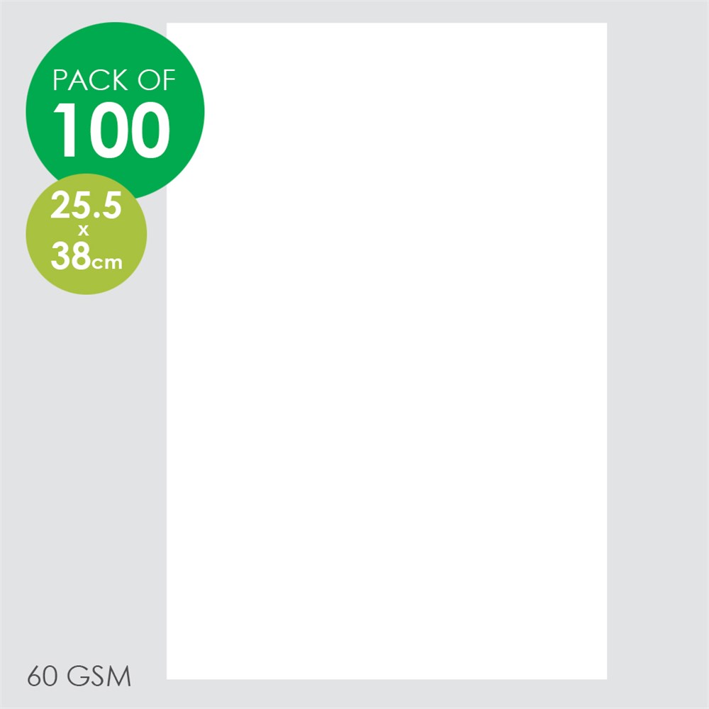 Litho Paper - 255 x 380mm - Pack of 100 - CleverPatch | CleverPatch ...