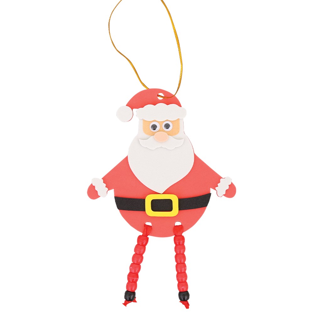 Bead Leg Santa CleverKit - CleverPatch | CleverPatch - Art & Craft Supplies