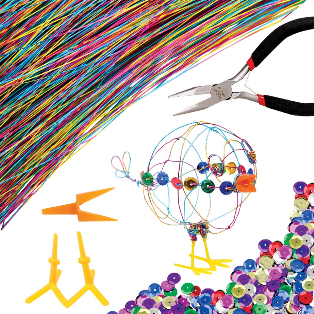 Rainbow Wire Chickens Group Pack - CleverPatch | CleverPatch - Art ...