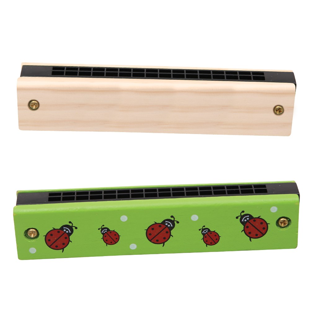 Wooden Harmonica - Each - CleverPatch | CleverPatch - Art & Craft Supplies