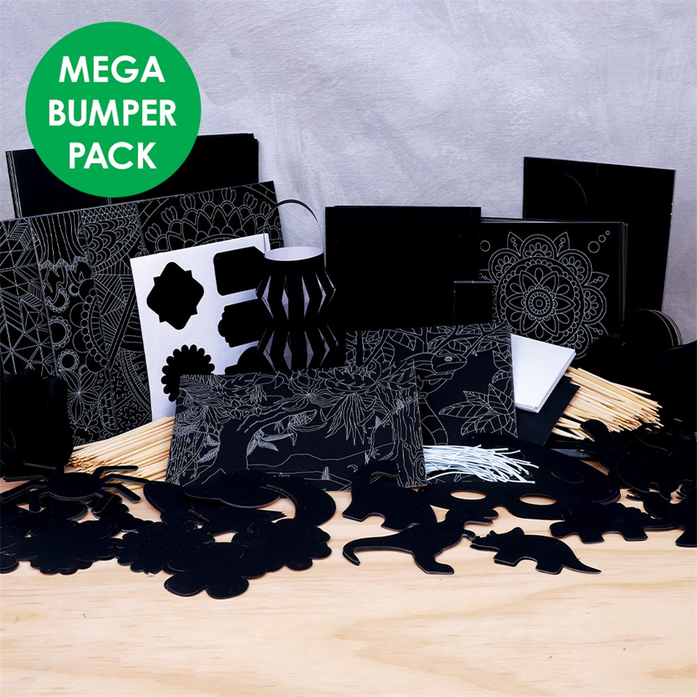 Scratch Art Mega Bumper Pack - CleverPatch | CleverPatch - Art & Craft ...