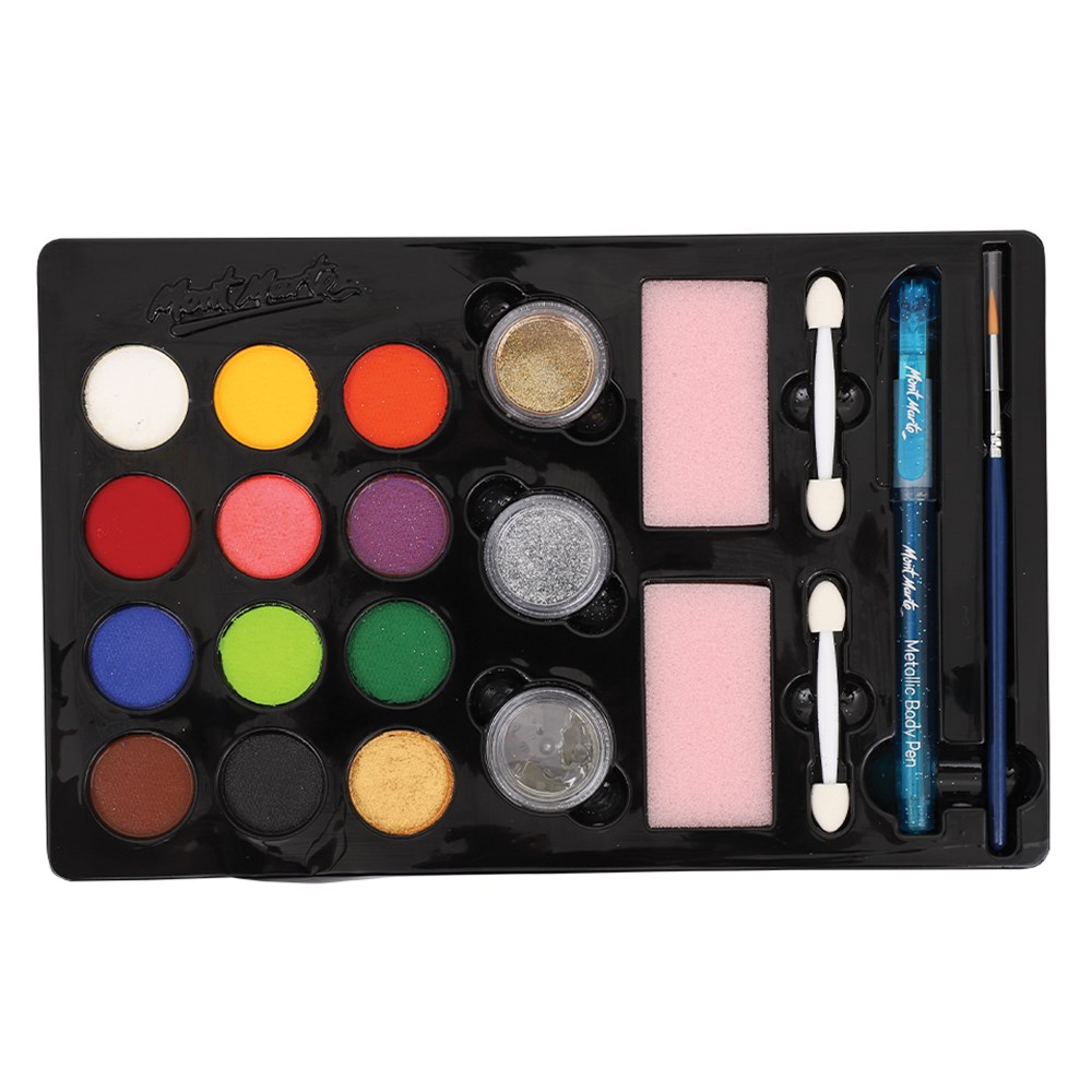 Mont Marte Face Painting Set - Pack of 21 - CleverPatch | CleverPatch ...