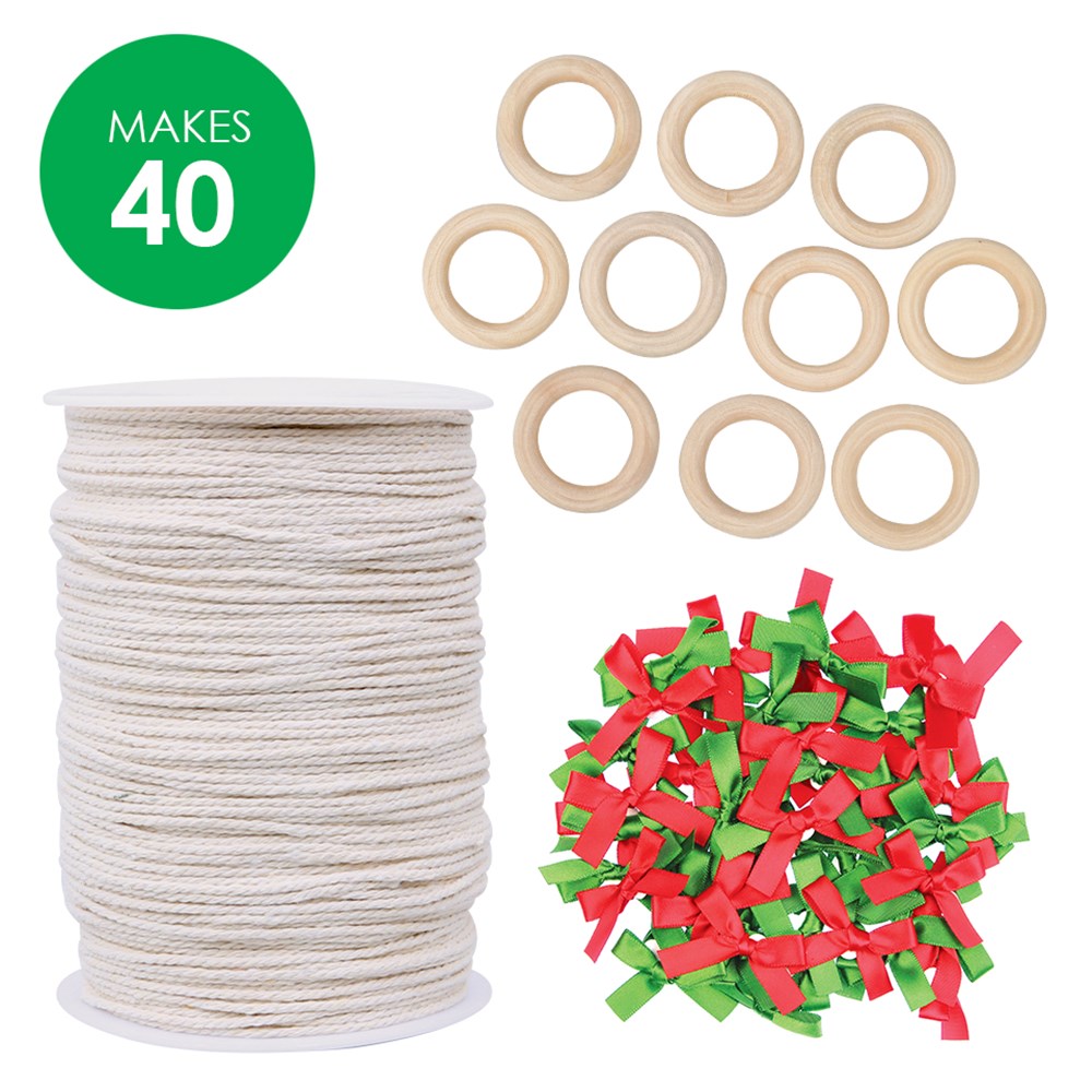 Macrame Mini Wreaths Group Pack - CleverPatch | CleverPatch - Art ...