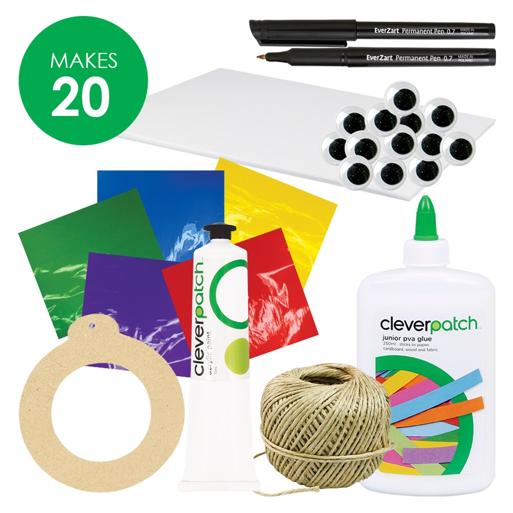 Wooden Earth Sun Catchers Group Pack - CleverPatch | CleverPatch - Art ...