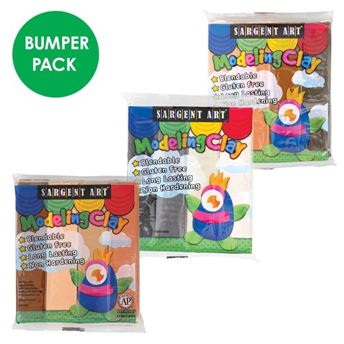 Modelling Clay Bumper Pack | Dough & Clay | CleverPatch - Art & Craft ...