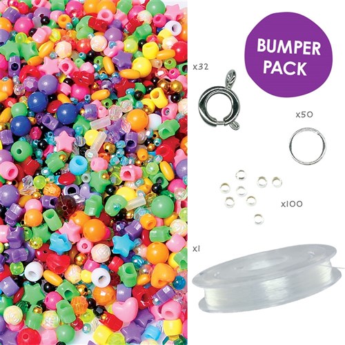 Bumper Bead Jewellery Pack | Beads & Jewellery Making | CleverPatch ...