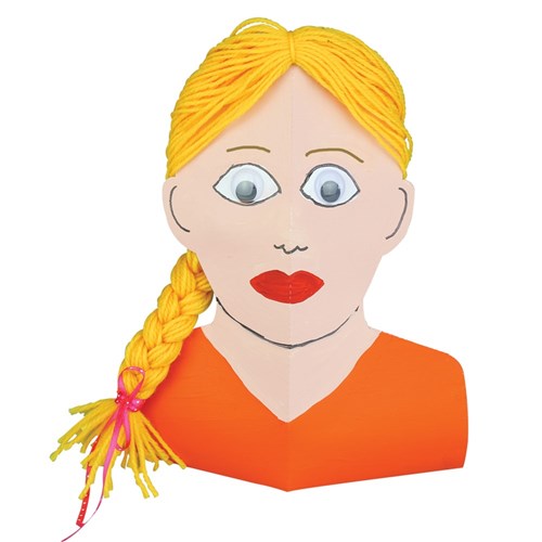 Stand Up Self Portrait Kit - Pack of 40 | Paper Activities ...