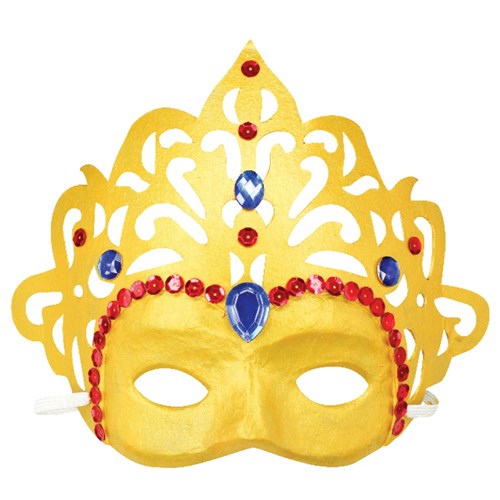 Papier Mache Princess Mask | Masks | CleverPatch - Art & Craft Supplies