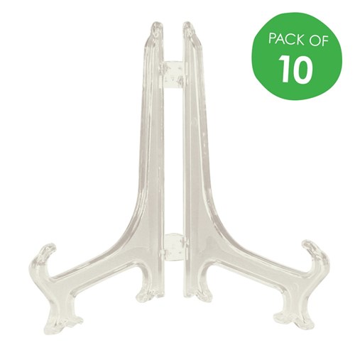 Plate Stands - Pack of 10 | Porcelain, Glass & Plastic | CleverPatch ...