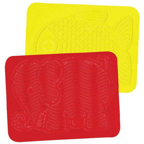 Junior Rubbing Plates - Pack of 6 | Rubbing Plates | CleverPatch - Art ...