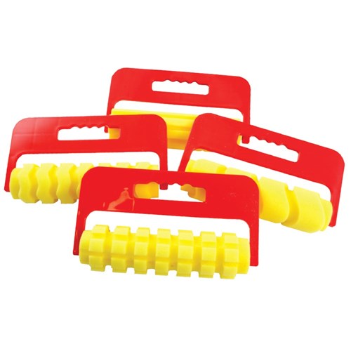 Giant Pattern Rollers - Pack of 4 | Paint Brushes & Effects ...