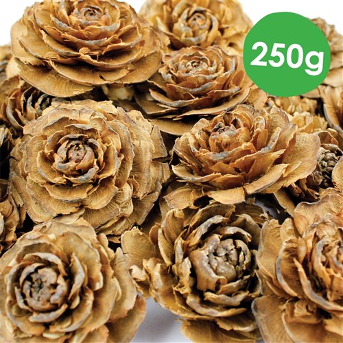 Cedar Roses - 250g Pack | Botanicals | CleverPatch - Art & Craft Supplies