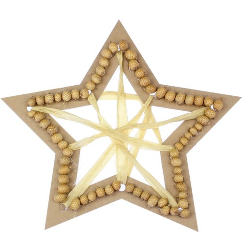 Cardboard Weaving Stars - Brown - Pack of 20 | Natural Christmas Craft ...