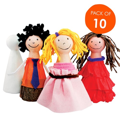 Decofoam Cone People - Pack of 10 | Decofoam | CleverPatch - Art ...