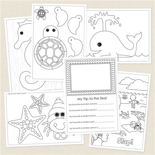 All About Sea Animals & the Ocean Project Bumper Pack | Sea Animals ...