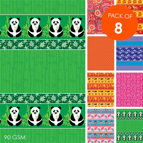 Discover Asia Craft Paper - Pack of 8 | Paper Activities | CleverPatch ...