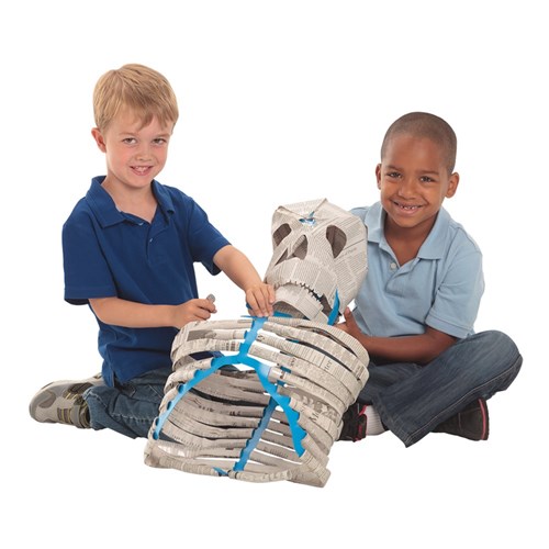 Newspaper Skeleton - Pack of 156 | Paper Activities | CleverPatch - Art ...
