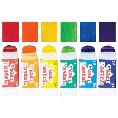Giant Triangular Oil Pastels - Pack of 6 | Oil Pastels & Charcoal ...
