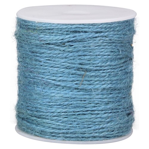 Jute Twine - Blue - 100 Metres | Sewing & Textiles | CleverPatch - Art ...