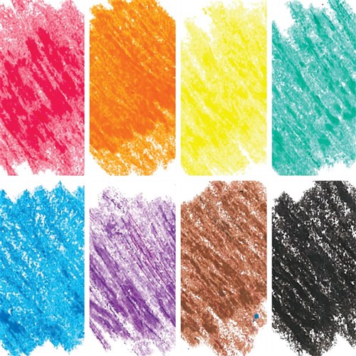 CleverPatch Large Crayons Deskpack - Pack of 48 | Crayons | CleverPatch ...