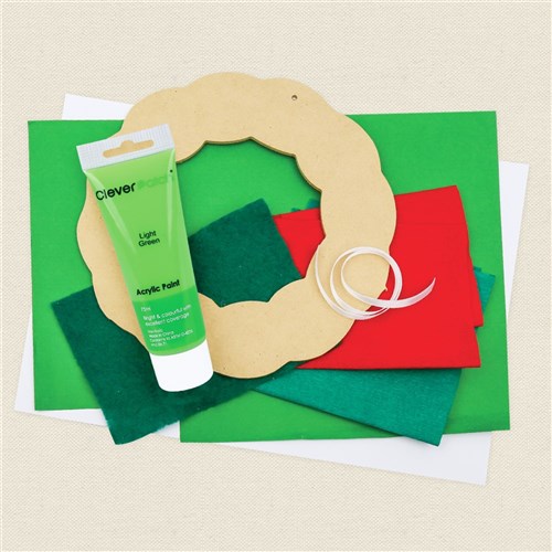 Wreath CleverPack | Paper Activities | CleverPatch - Art & Craft Supplies
