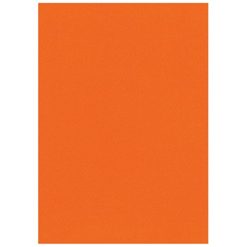 Soft Felt Sheets - Orange - Pack of 10 | Sewing & Textiles ...