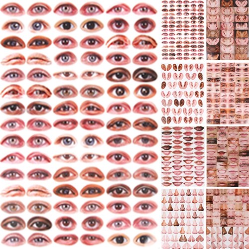 Face Paper - A3 - Pack of 40 | CleverPatch - Art & Craft Supplies