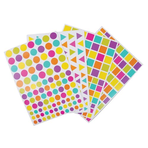 Self-Adhesive Shapes - Assorted - Pack of 4,170 - CleverPatch ...