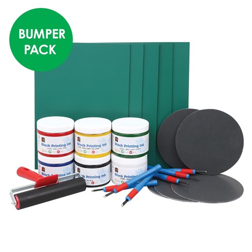 Lino Tile Printing Bumper Pack - CleverPatch | CleverPatch - Art ...
