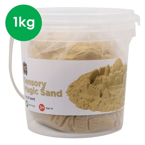 EC Sensory Magic Sand - Natural - 1kg Tub - CleverPatch | CleverPatch ...