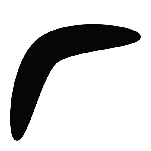 Scratch Board Shapes - Boomerangs - Pack of 20 - CleverPatch ...