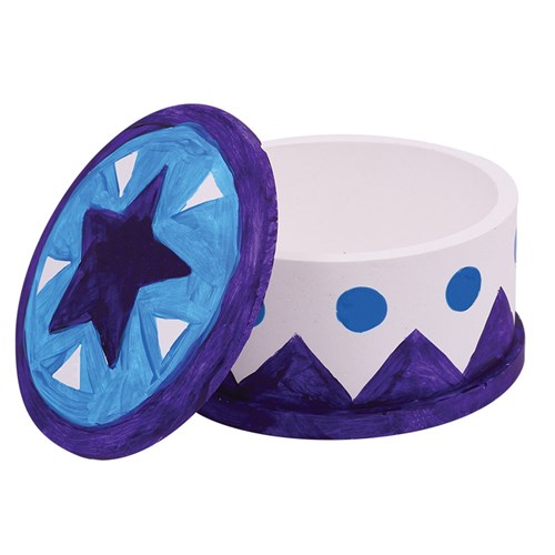 Plaster Trinket Boxes Bumper Pack - | CleverPatch - Art & Craft Supplies