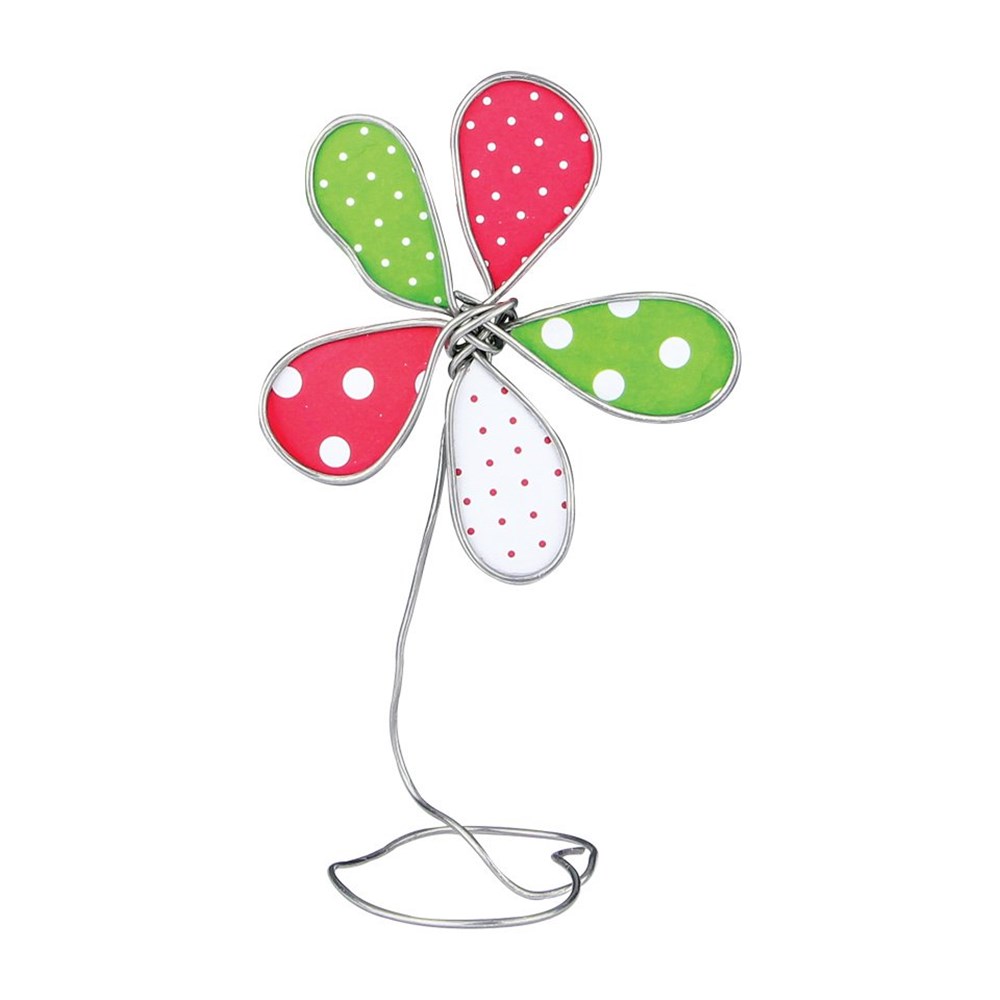 Paper & Wire Flower | Christmas | CleverPatch - Art & Craft Supplies
